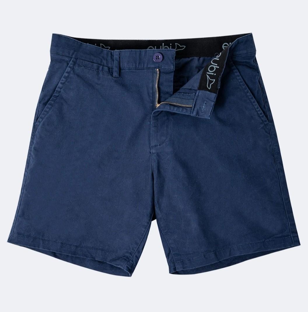 Eubi Flex All Day Shorts 2.0 (Stretch)(7") - Midnight Blue, Men's ...