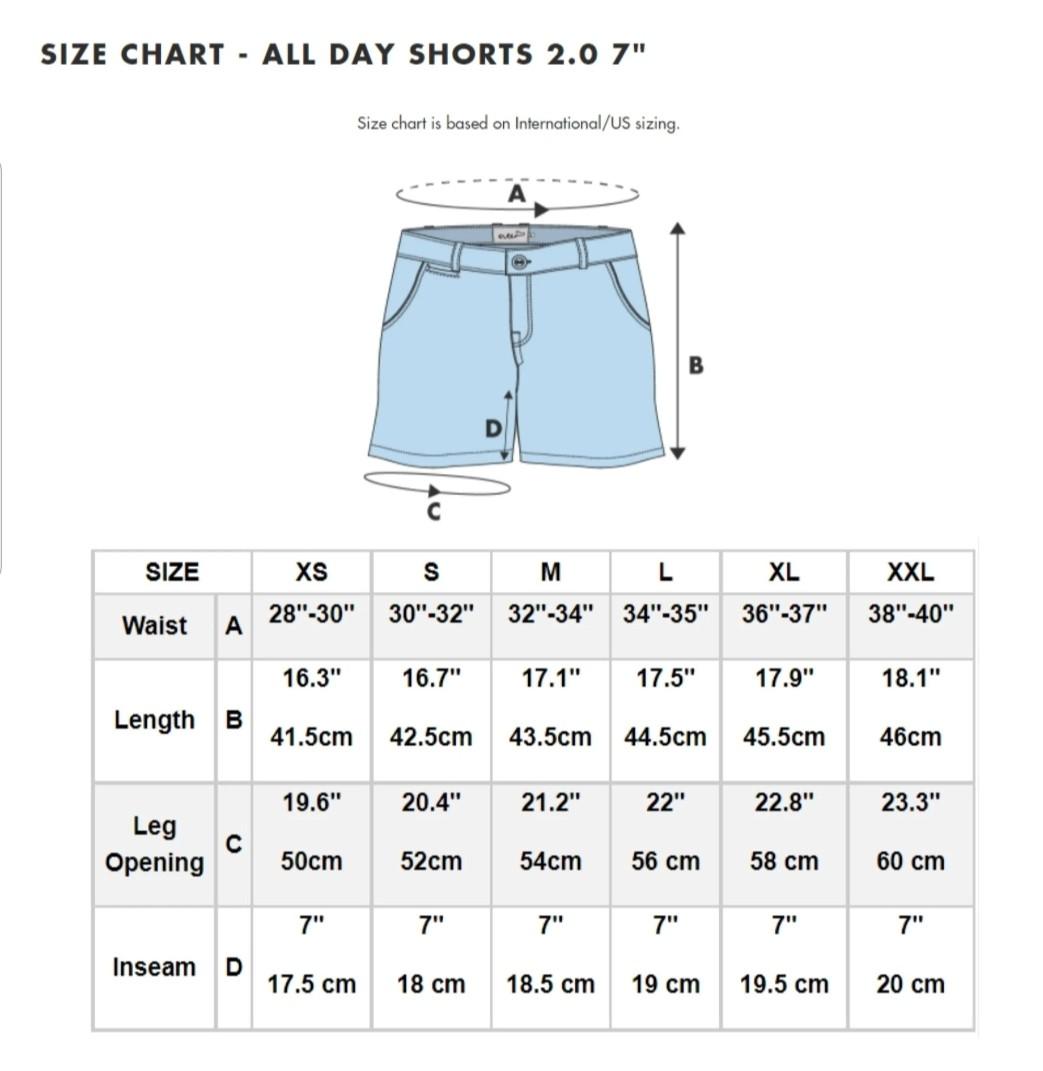 Eubi Flex All Day Shorts 2.0 (Stretch)(7") - Midnight Blue, Men's ...