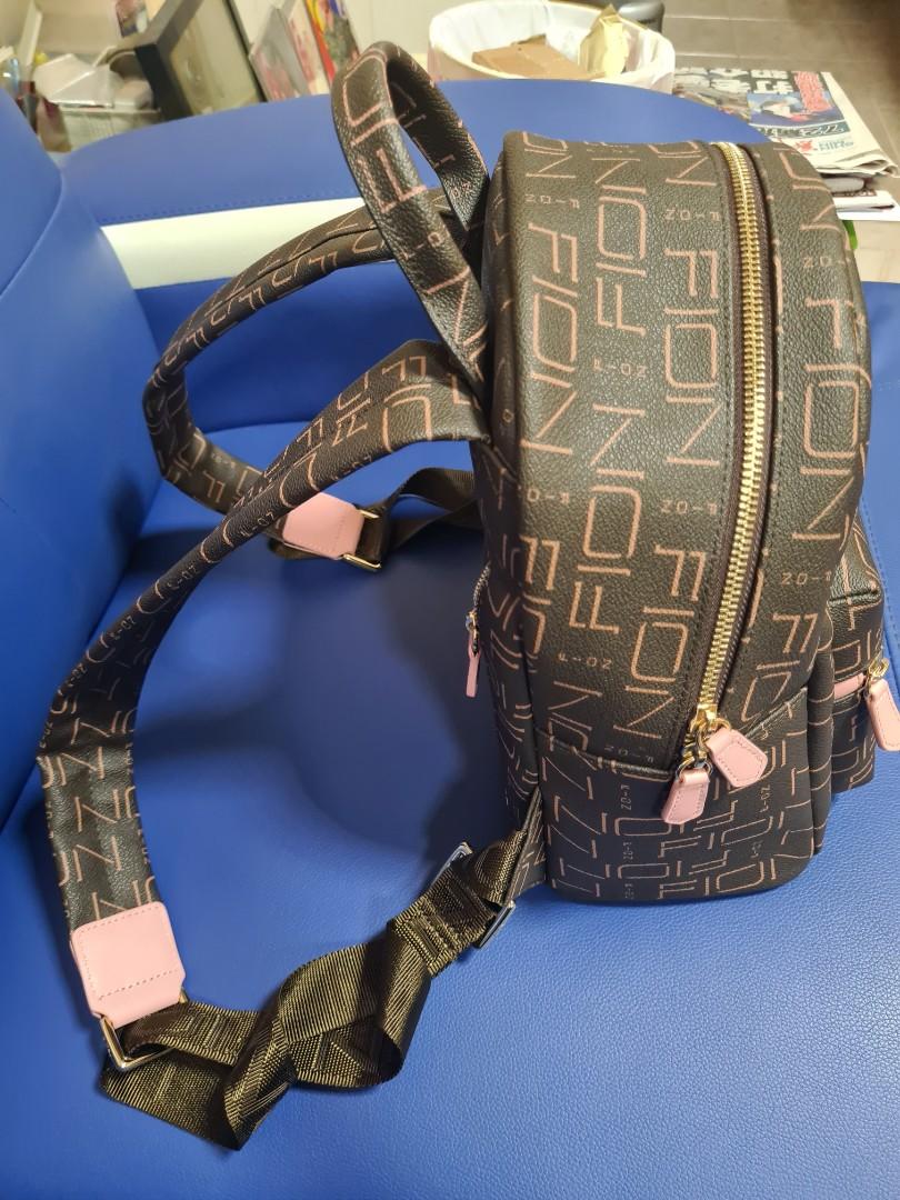 FION Leather Backpack (ALMOST NEW), Women's Fashion, Bags & Wallets ...
