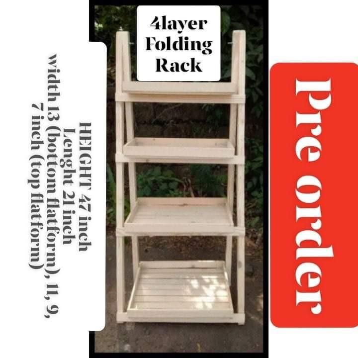 Folding Display Racks, Furniture & Home Living, Furniture, Shelves ...