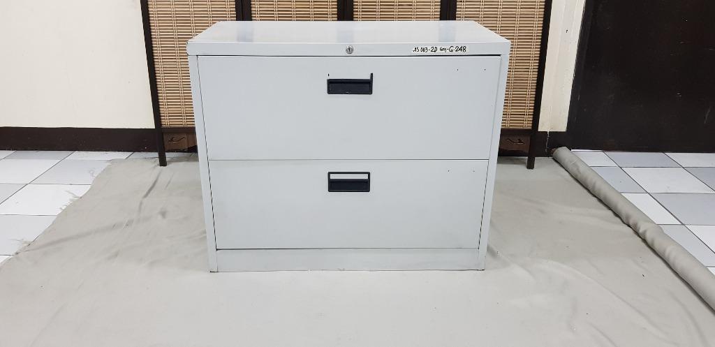 (FREE.DEL & SHIP) Filing Cabinet AS 003 2D GRAY G248, Furniture & Home ...