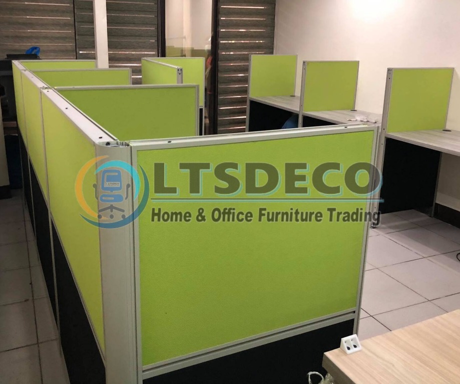 freestanding panel office partitions, Furniture & Home Living, Office ...