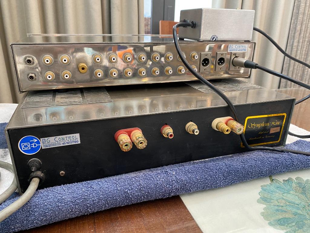 FS: Symphonic Line RG3 mk2 pre and RG11 mk1 power amplifier, Audio ...
