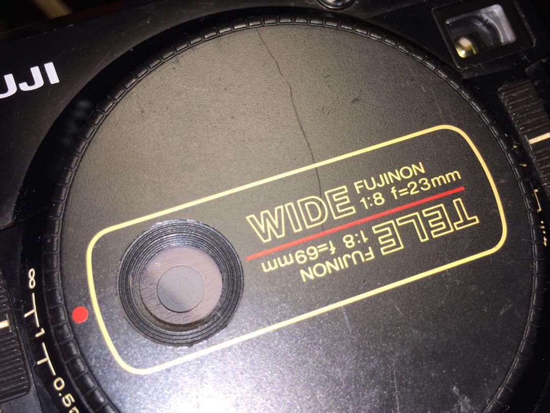 Fuji Tele-Wide 3 Film Camera with Fujinon Wide 23mm f8 and Tele 69mm f8 ...