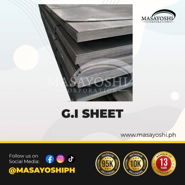 Galvanized Iron Sheet, GI Sheet, G.I. Sheet, Metal Sheet, Construction ...