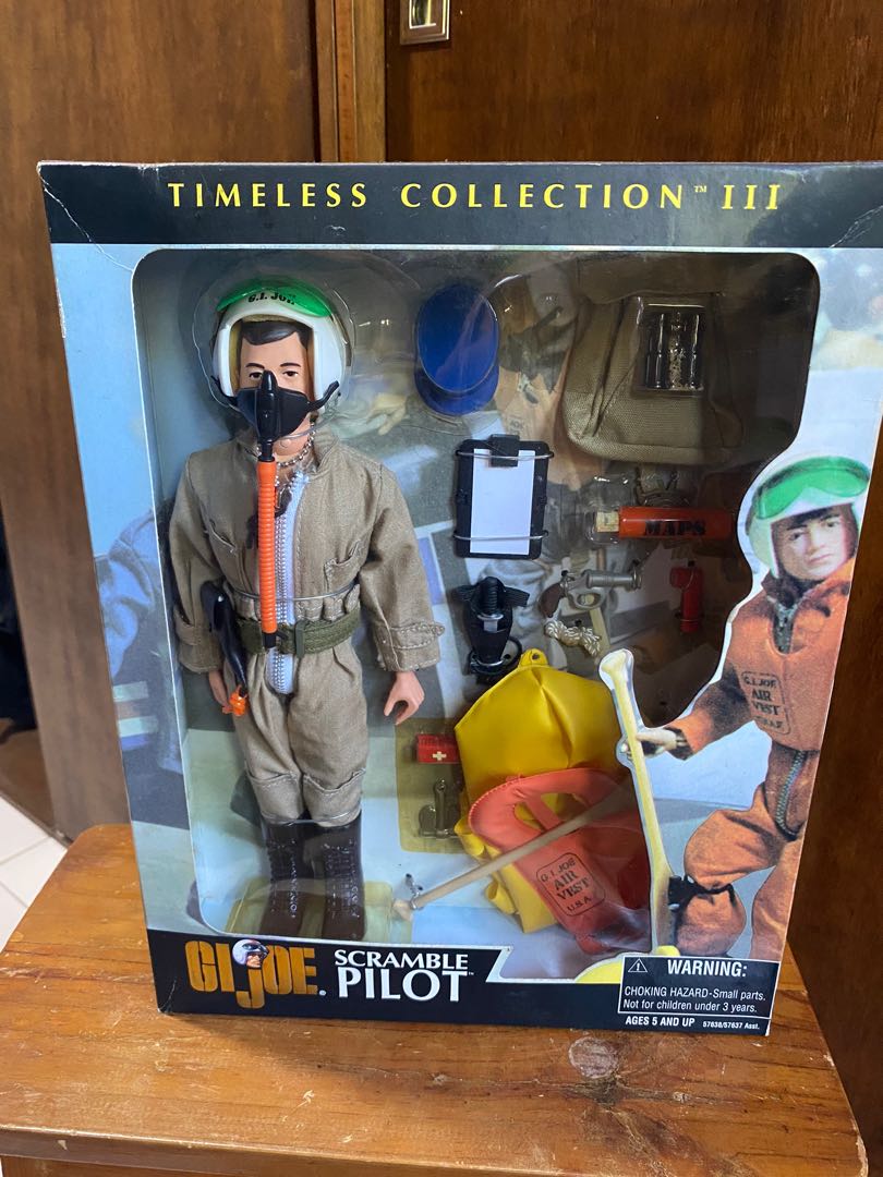 G.I. Joe 12 inch Pilot - Timeless Collection, Hobbies & Toys, Toys ...