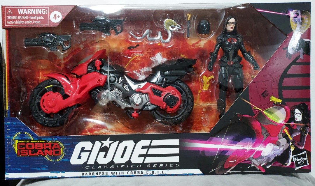 GI Joe Classified Series Baroness with Cobra COIL giftset, Hobbies ...