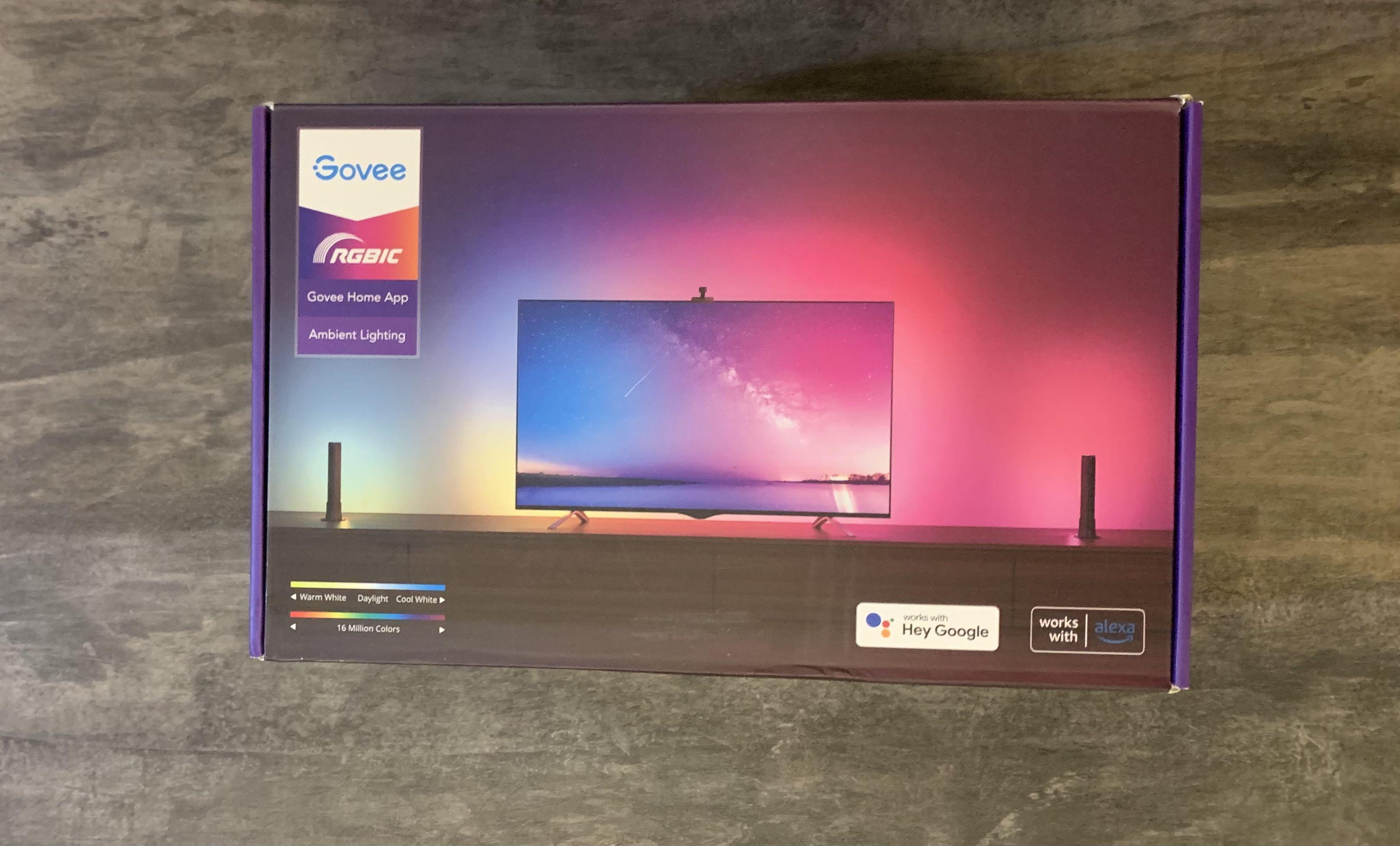 Govee T1 pro Immersion Kit (Local plug) Wi-Fi TV Backlight + Light Bars ...