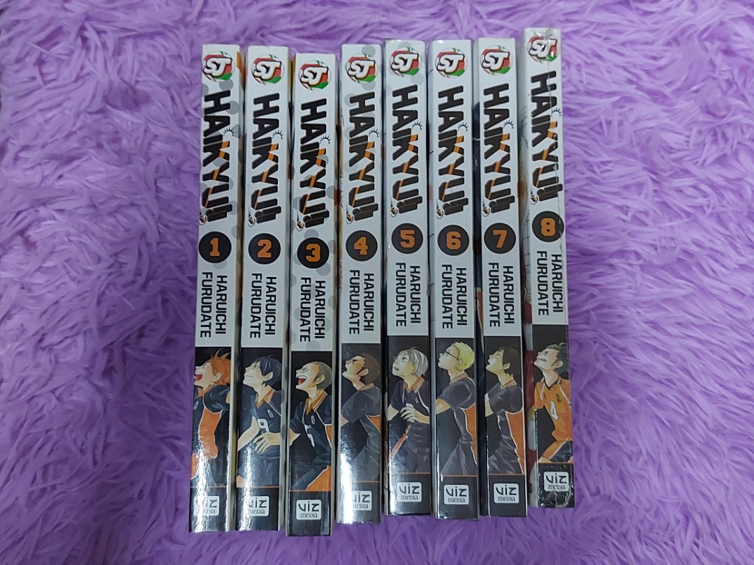 Haikyuu volume 1 to 8 (English), Hobbies & Toys, Books & Magazines ...