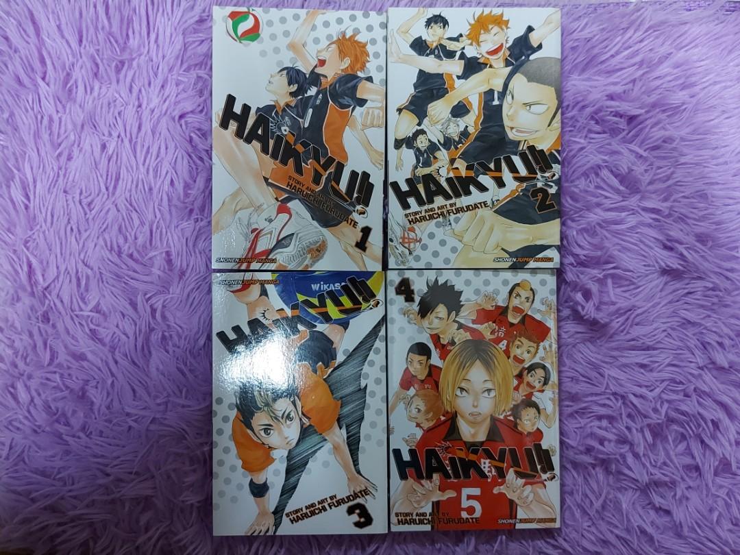 Haikyuu volume 1 to 8 (English), Hobbies & Toys, Books & Magazines ...