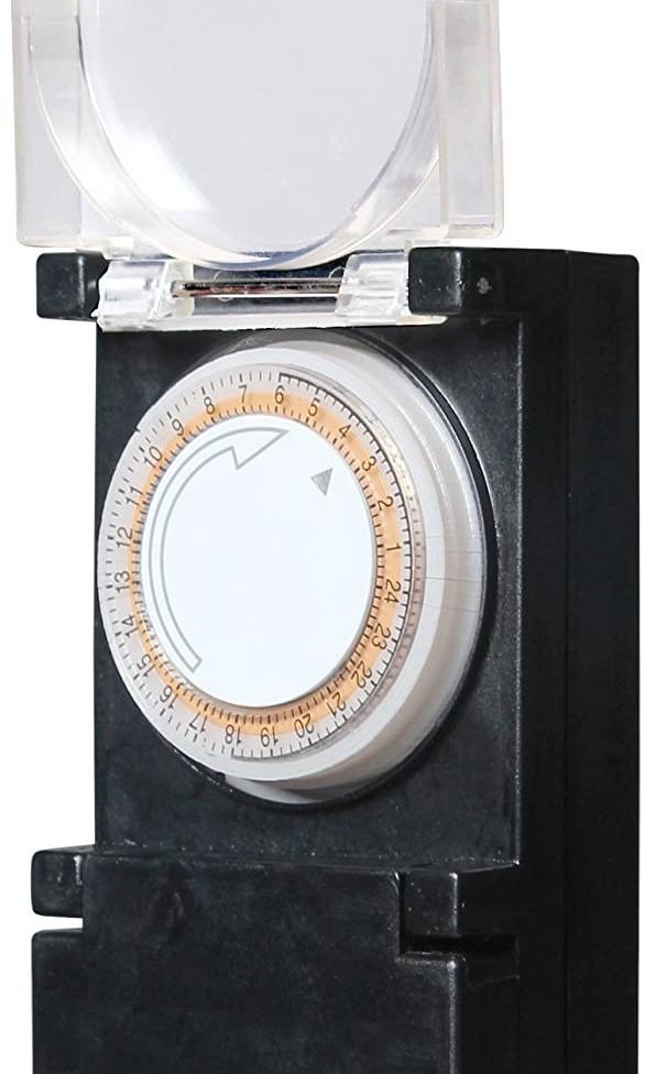 HBN 24 Hour Energy Saving Programmable Outdoor Mechanical Timer Switch ...