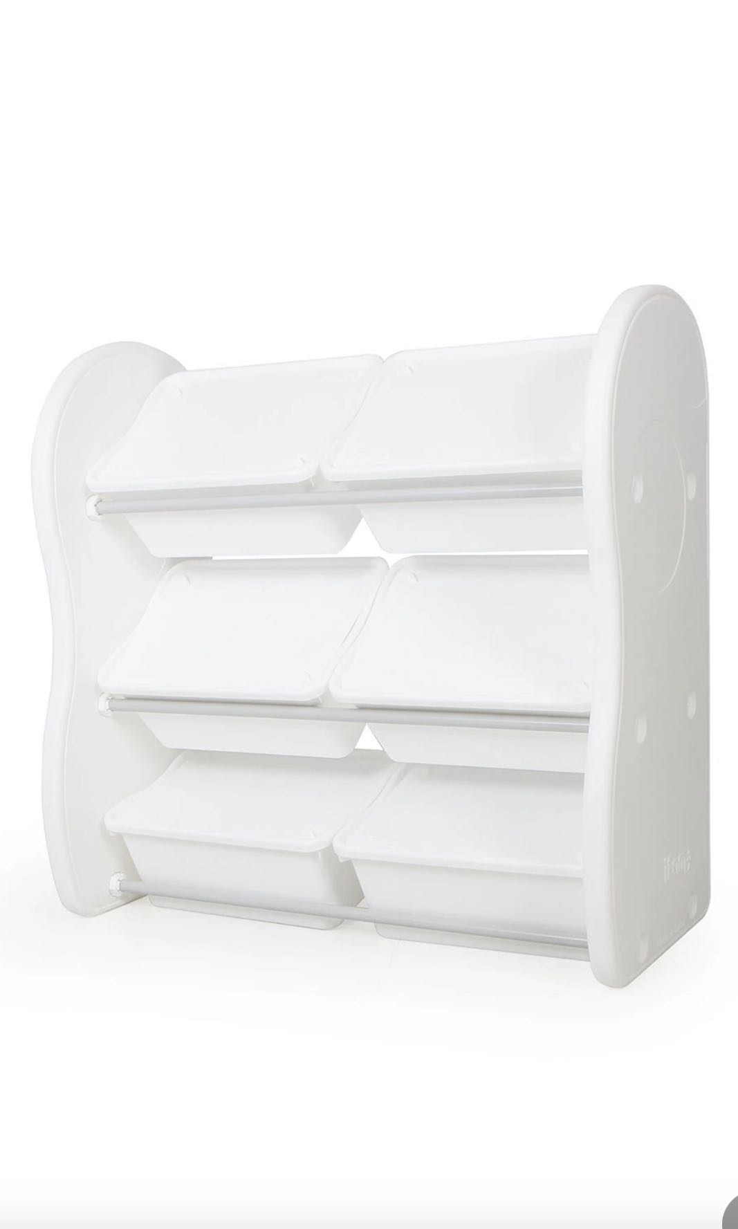 iFam Toy Storage - full white with lids, Babies & Kids, Baby Nursery ...