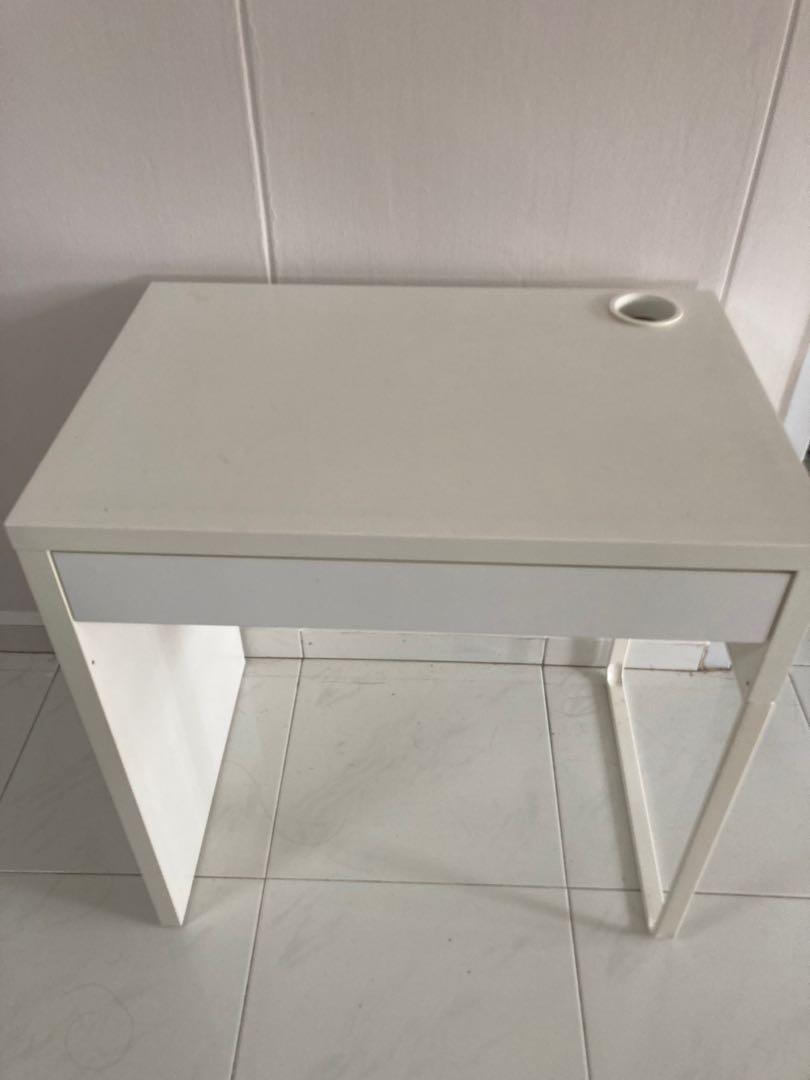 IKEA Micke Desk, Furniture & Home Living, Furniture, Tables & Sets on ...