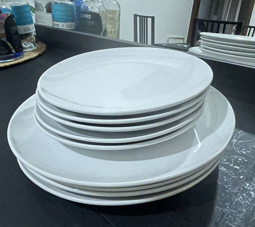 IKEA White Plates TV Home Appliances Kitchen Appliances Other ikea-white-plates-tv-home-appliances-kitchen-appliances-other