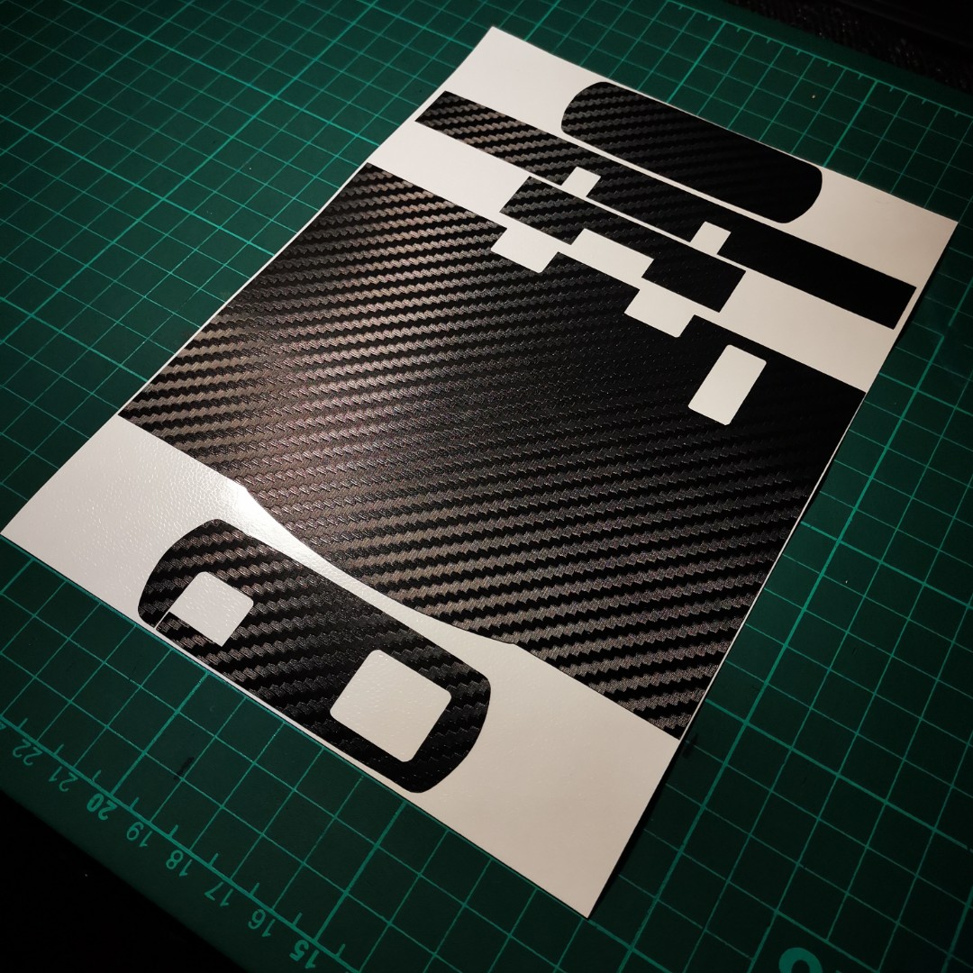 IU Unit Decal Wrap : 3D Carbon, Motorcycles, Motorcycle Accessories on ...