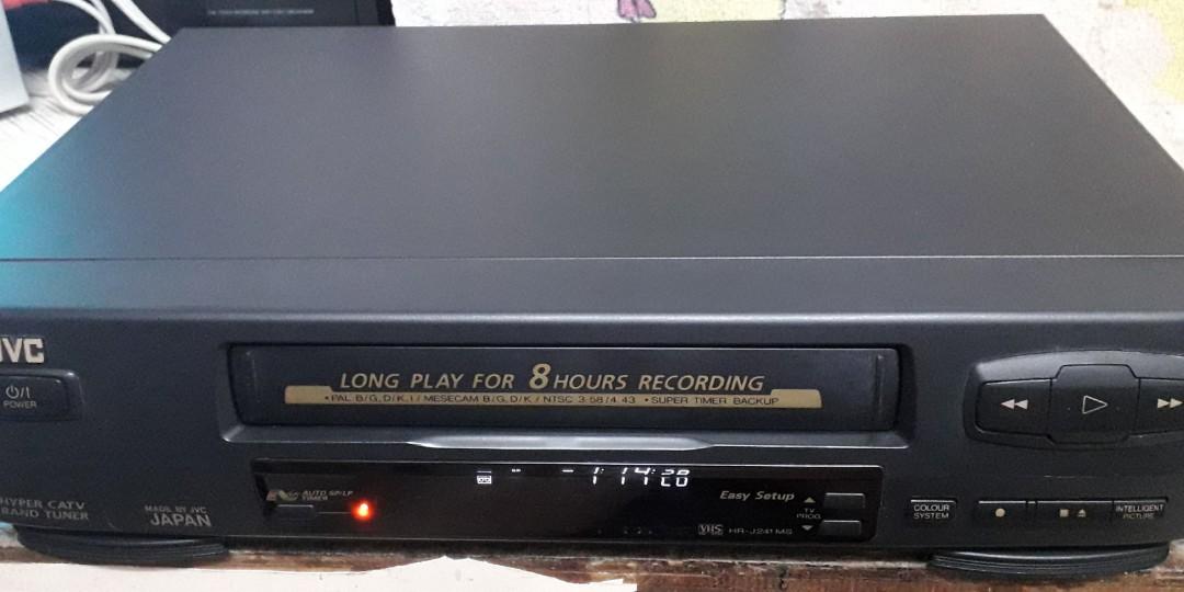 JVC VHS/VCR/Video Cassette player/Recorder, TV & Home Appliances, TV ...