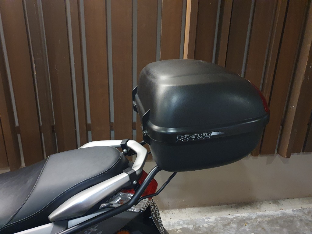 Kappa Top Box 42L Monolock including Rack, Motorcycles, Motorcycle ...