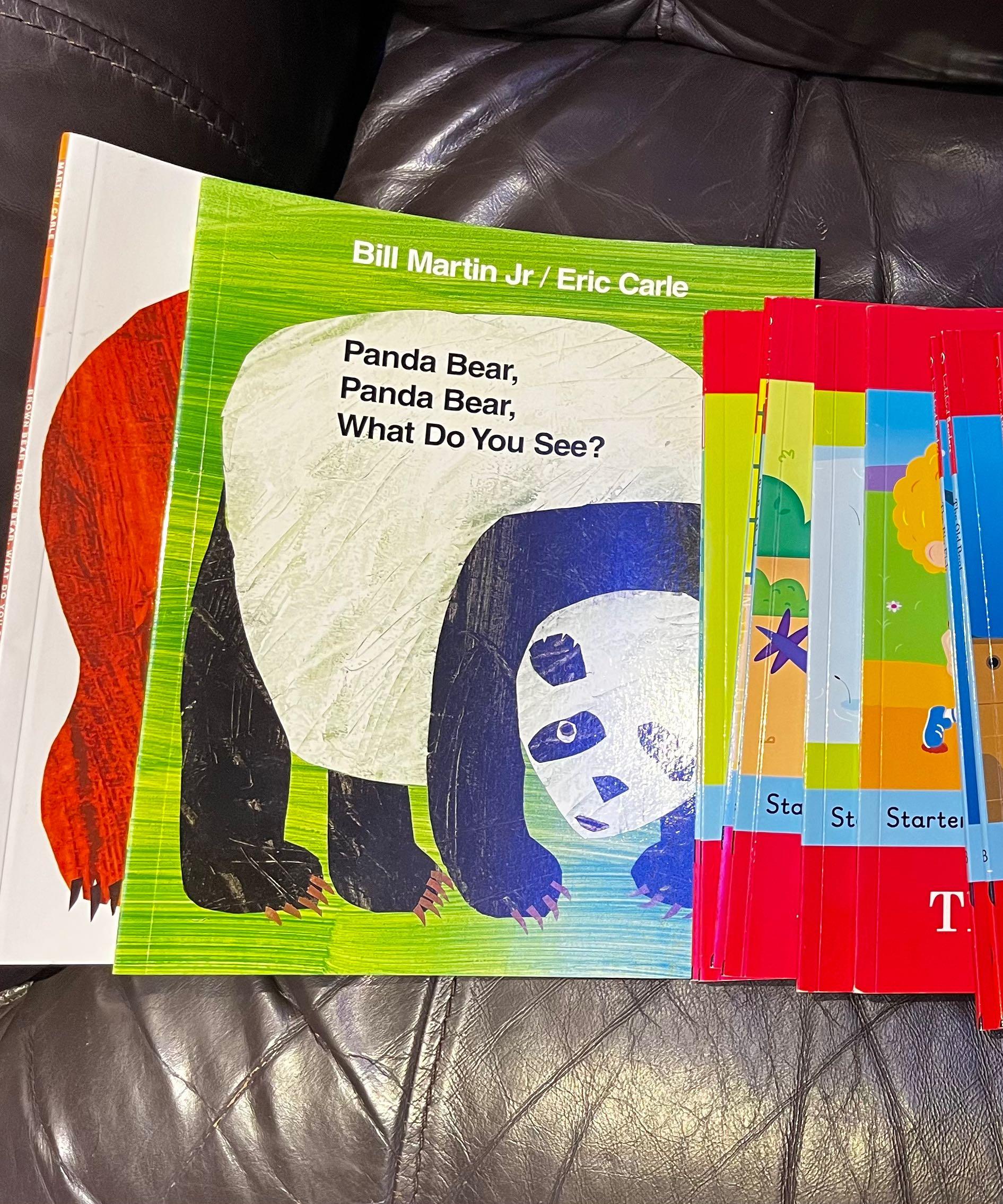 Ladybird readers/Eric Carle/Brown bear /Panda Bear , 興趣及遊戲, 書本 & 文具 ...