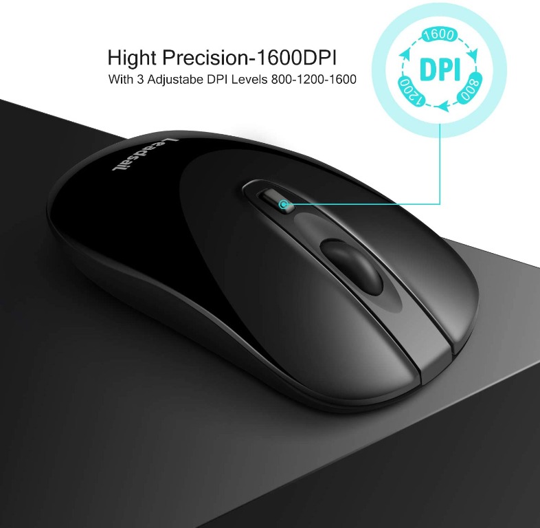 computer mouse with lead