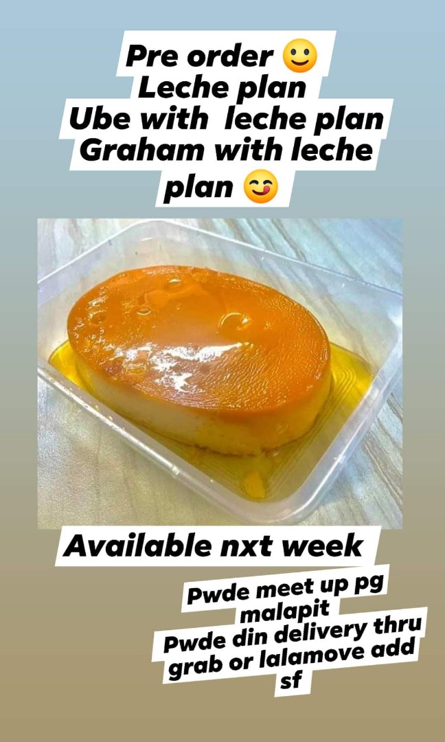 Leche plan with graham, Food & Drinks, Local Eats on Carousell