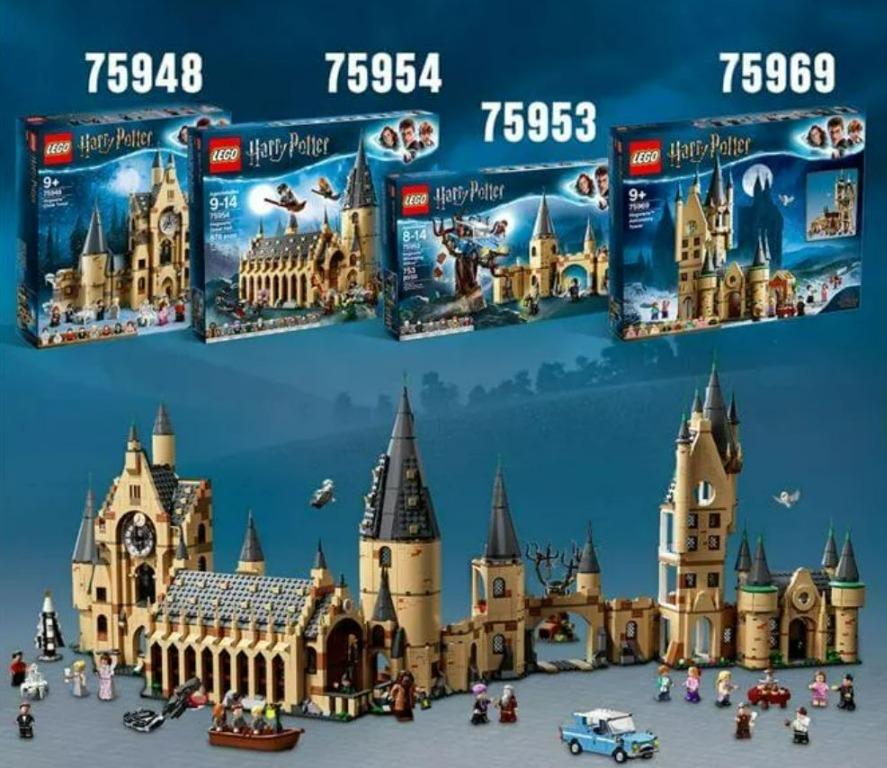 Lego Harry Potter Hogwarts complete 9 sets collection, Hobbies & Toys ...