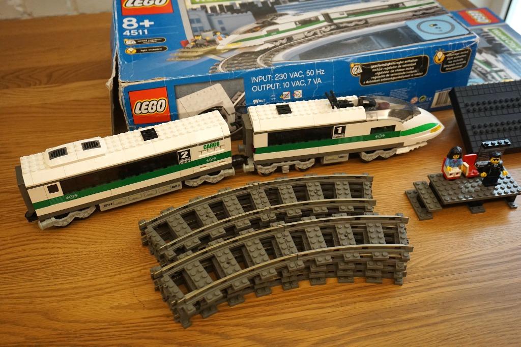 LEGO Train 9V World City - High Speed Train 4511, Hobbies & Toys, Toys ...