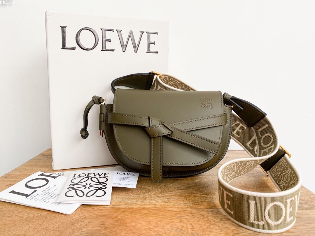 Loewe Mini Gate, Luxury, Bags & Wallets on Carousell