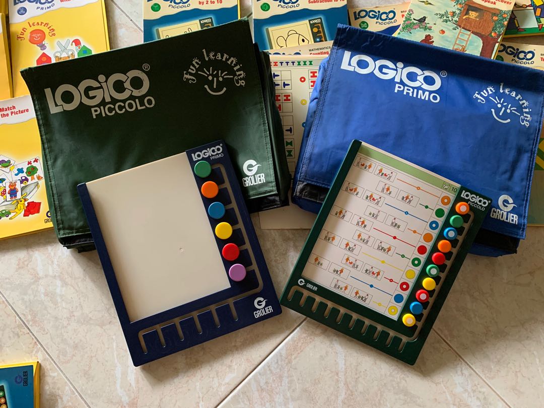 LOGICO Primo and Piccolo sets (Grolier), Hobbies & Toys, Toys & Games ...