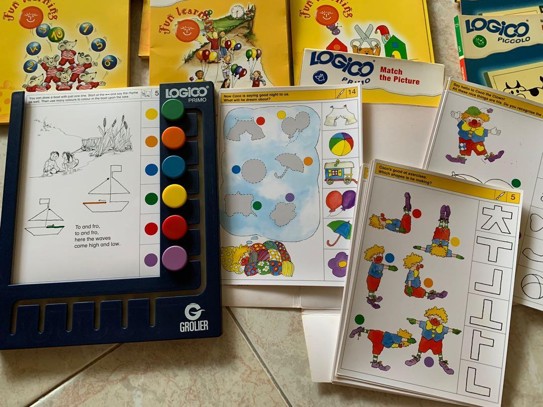 LOGICO Primo and Piccolo sets (Grolier), Hobbies & Toys, Toys & Games ...