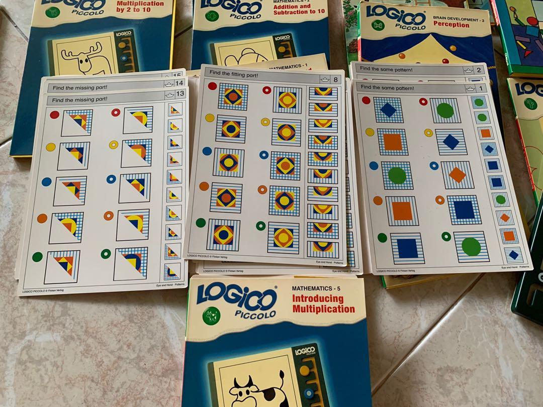 LOGICO Primo and Piccolo sets (Grolier), Hobbies & Toys, Toys & Games ...