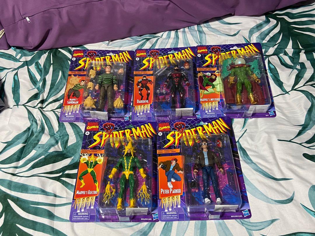 Marvel Legends Spider-Man Retro Collection / Vintage Cards Sandman ...