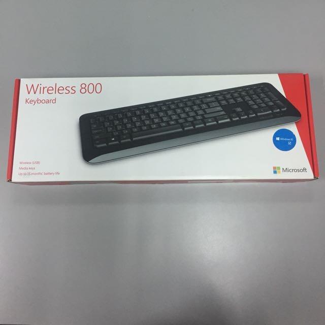 Microsoft 800 Wireless Keyboard, Computers & Tech, Parts & Accessories ...