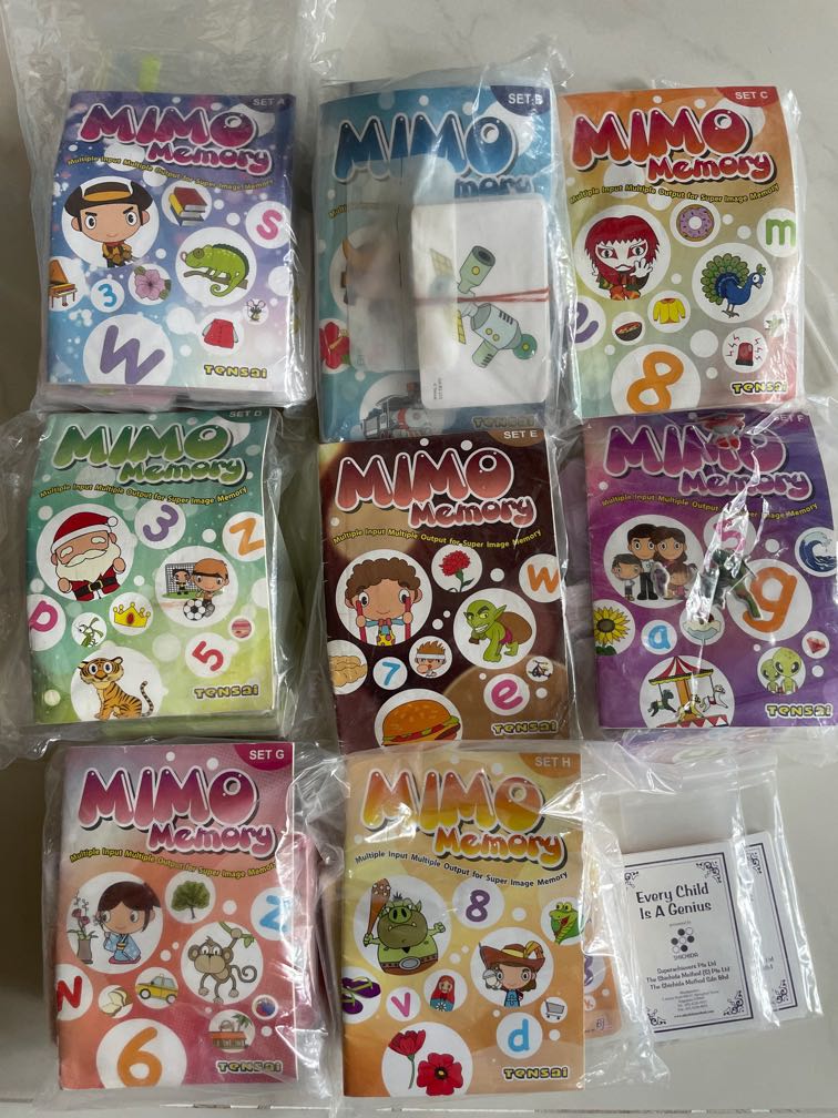 Mimo Sets A to H; Creative Genius; Wave Dots; Global Genius 1, Hobbies ...