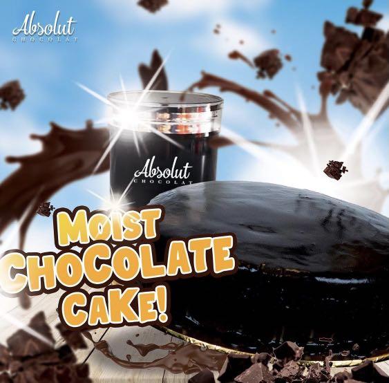MOIST CHOCOLATE CAKE BY ABSOLUT CHOCOLAT, Food & Drinks, Other Food ...