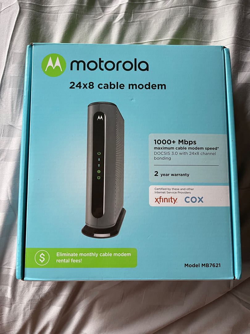 Motorola MB7621 Cable Router, Computers & Tech, Parts & Accessories ...