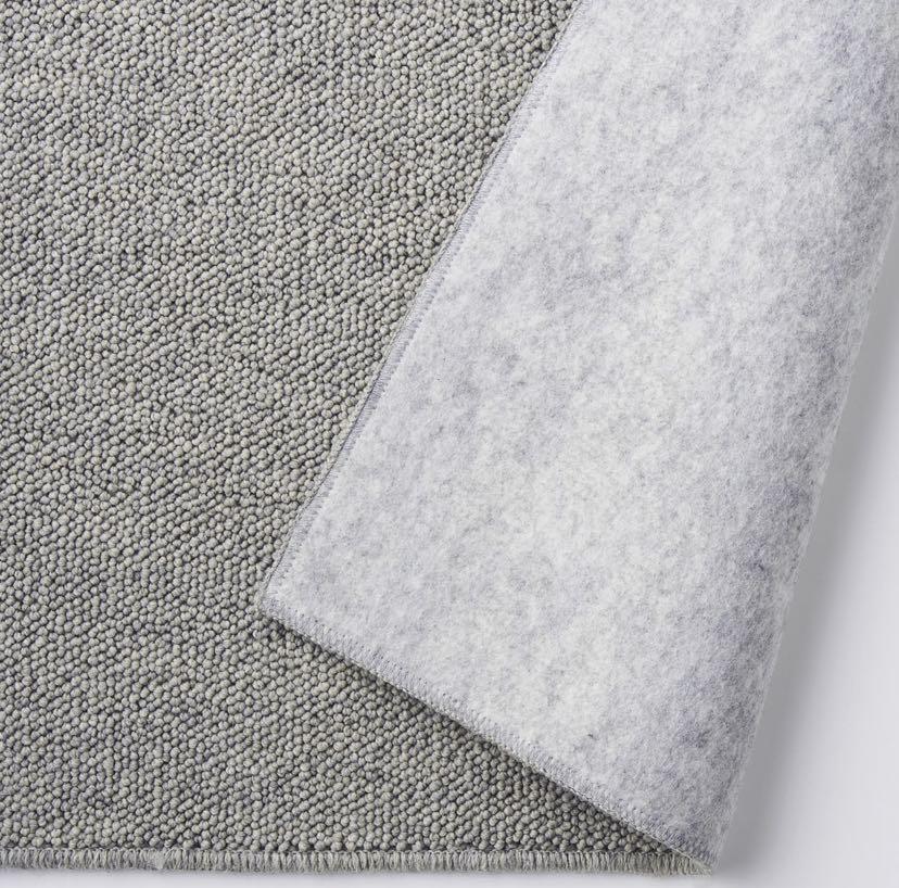 Muji Low Pile Rug/Carpet Gray 200x200cm, Furniture & Home Living, Home ...