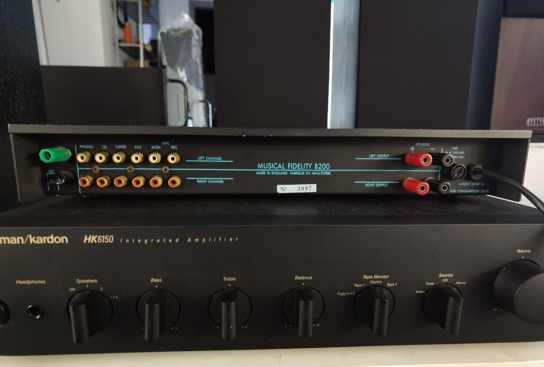 Musical Fidelity B200 Integrated Amplifier, Audio, Soundbars, Speakers ...