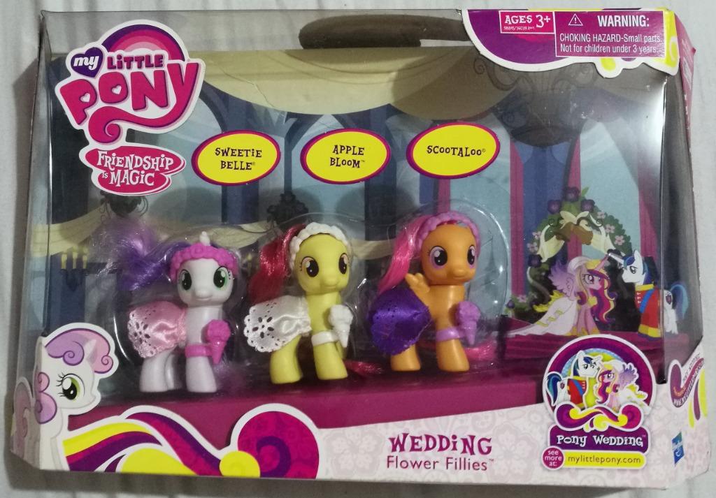 My Little Pony Wedding Flower Fillies, Hobbies & Toys, Toys & Games on ...
