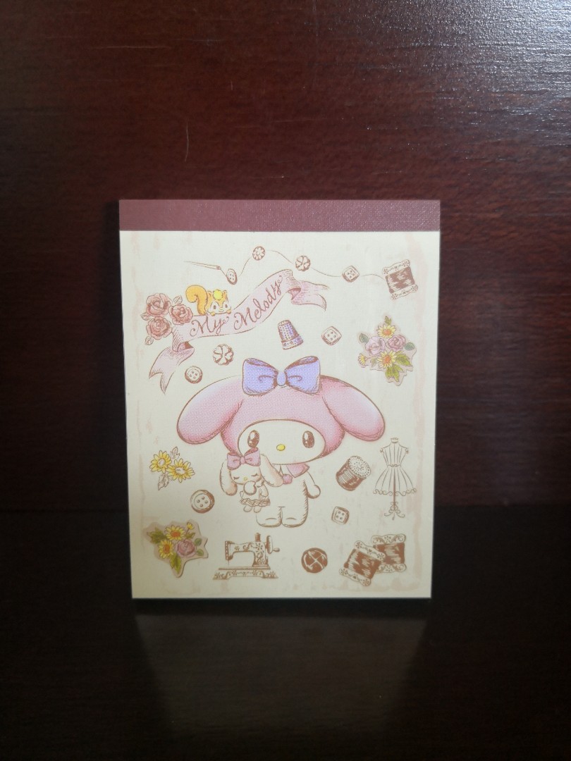 My Melody mini note pad, Hobbies & Toys, Stationary & Craft, Other ...