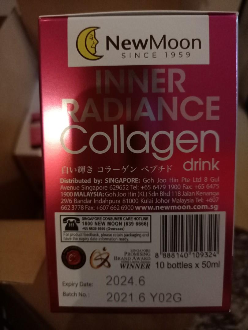 New Moon Inner Radiance Collagen, Health & Nutrition, Health ...