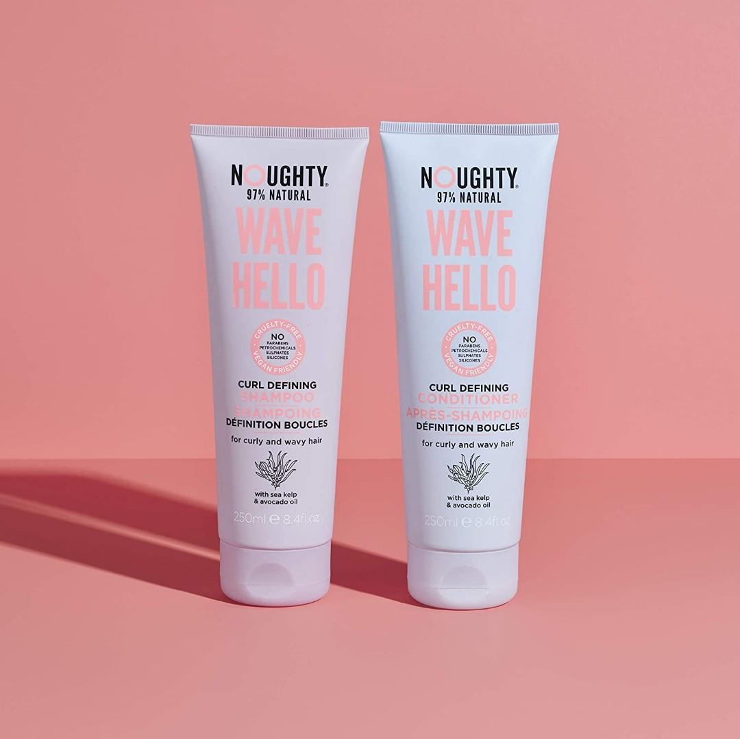 NOUGHTY Wave Hello, Curl Defining Shampoo & Conditioner, Beauty ...