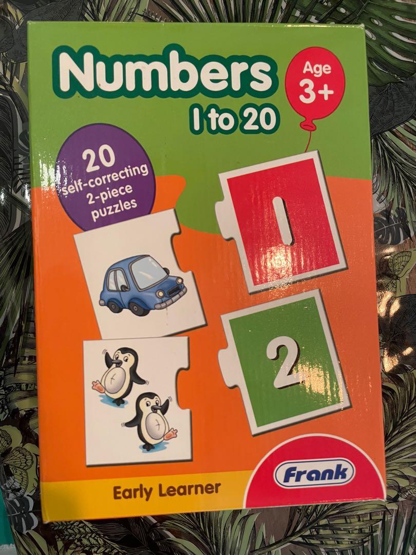 Number self correcting puzzle, Babies & Kids, Infant Playtime on Carousell