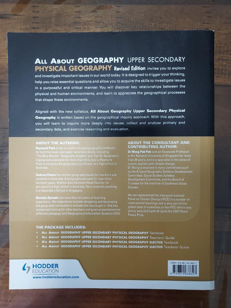Upper Secondary O Level Pure Geography Physical Geography textbook ...