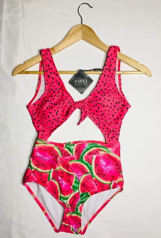 One Piece Watermelon Swimmies, Women's Fashion, Swimwear, Bikinis ...
