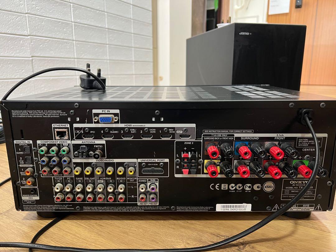 Onkyo TX-NR609 7.2 Channel Network Receiver, TV & Home Appliances, TV & Entertainment ...