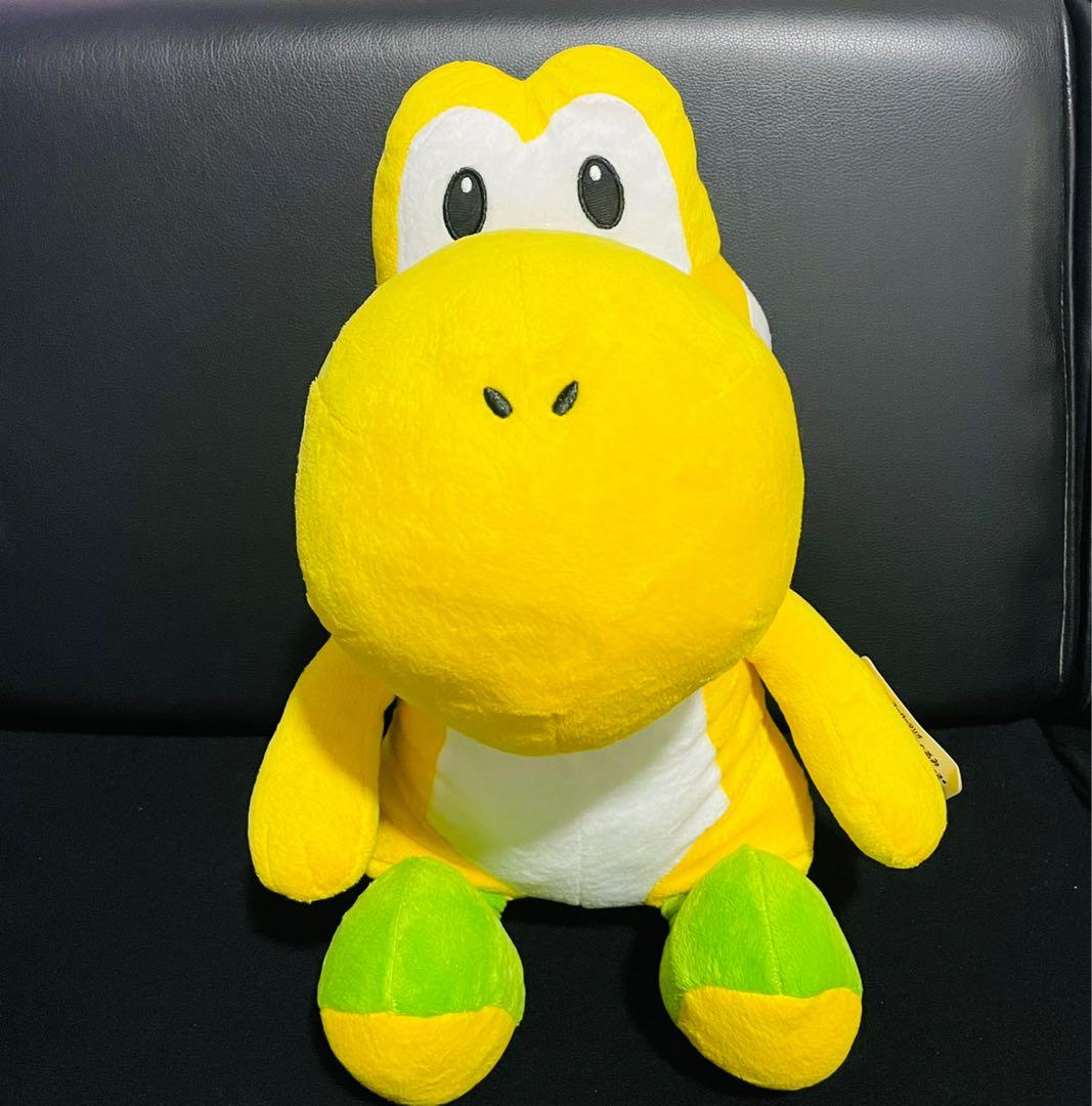 ORIGINAL BIG SIZE Super Mario Yellow Yoshi (Rare collection), Hobbies ...