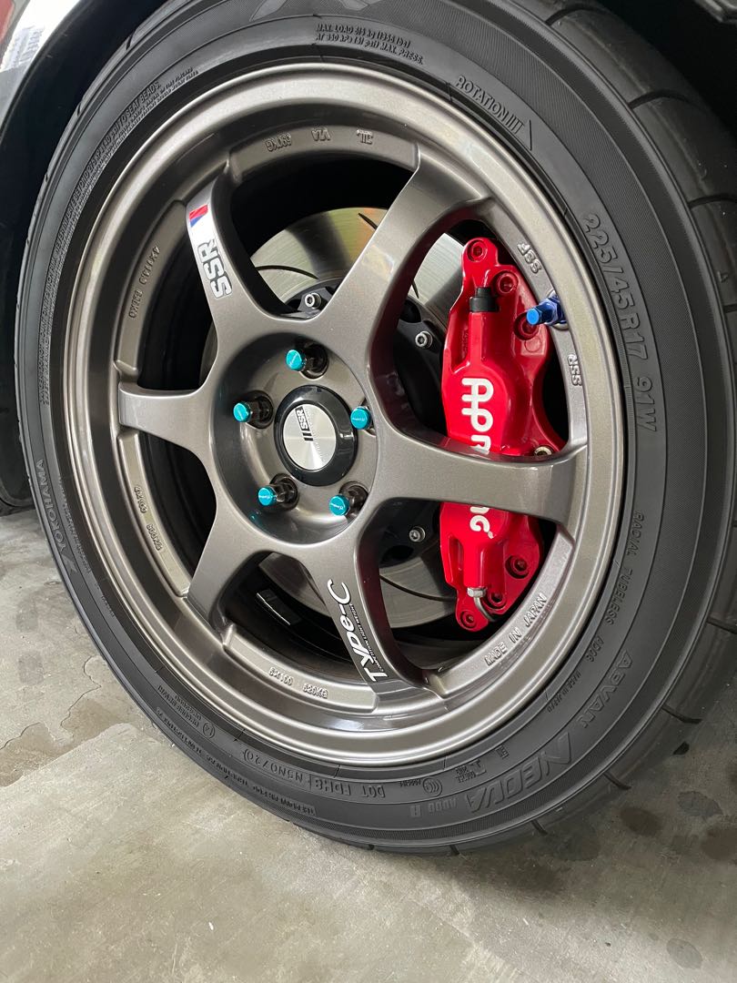 Original SSR Type C RS, Car Accessories, Tyres & Rims on Carousell