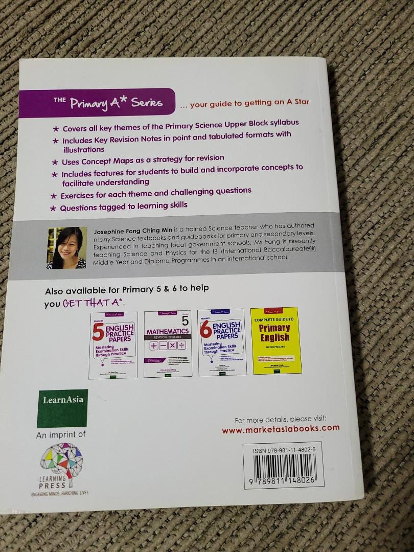 P5&P6 upper block science revision notes and exercises, Hobbies & Toys ...