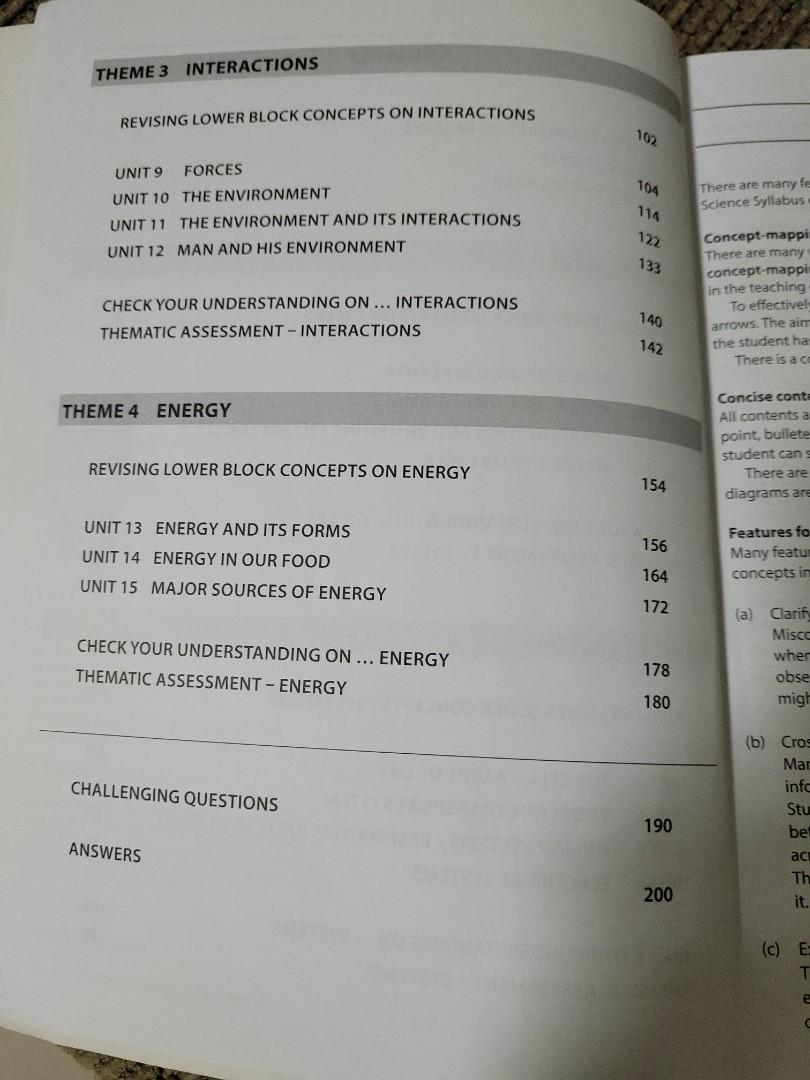 P5&P6 upper block science revision notes and exercises, Hobbies & Toys ...