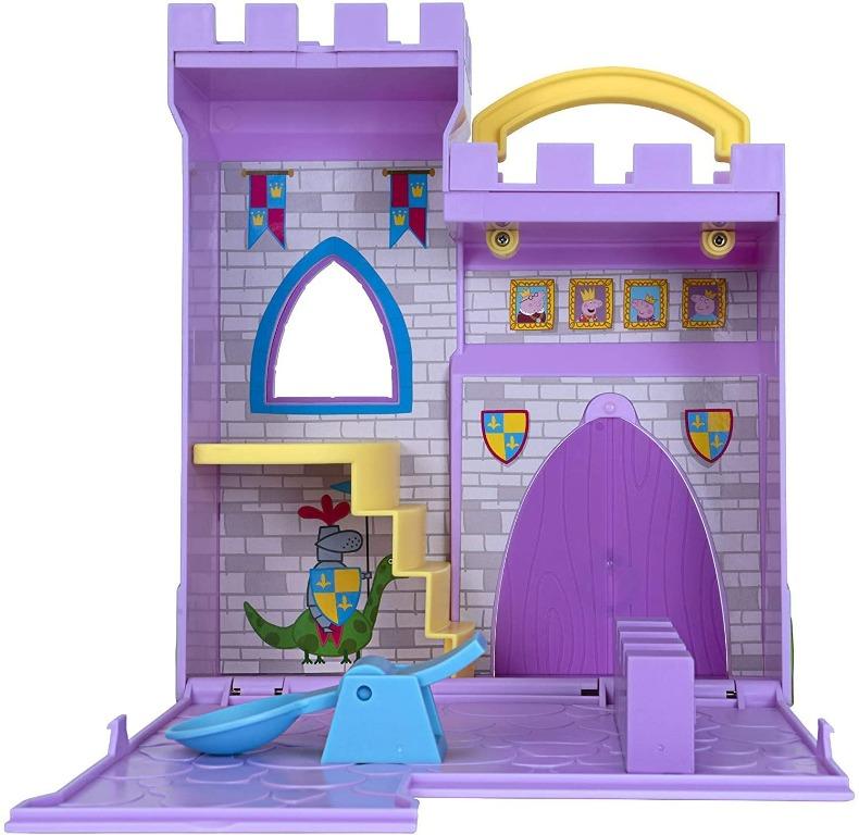 Peppa Pig Princess Fort Adventure Playset, Hobbies & Toys, Toys & Games ...